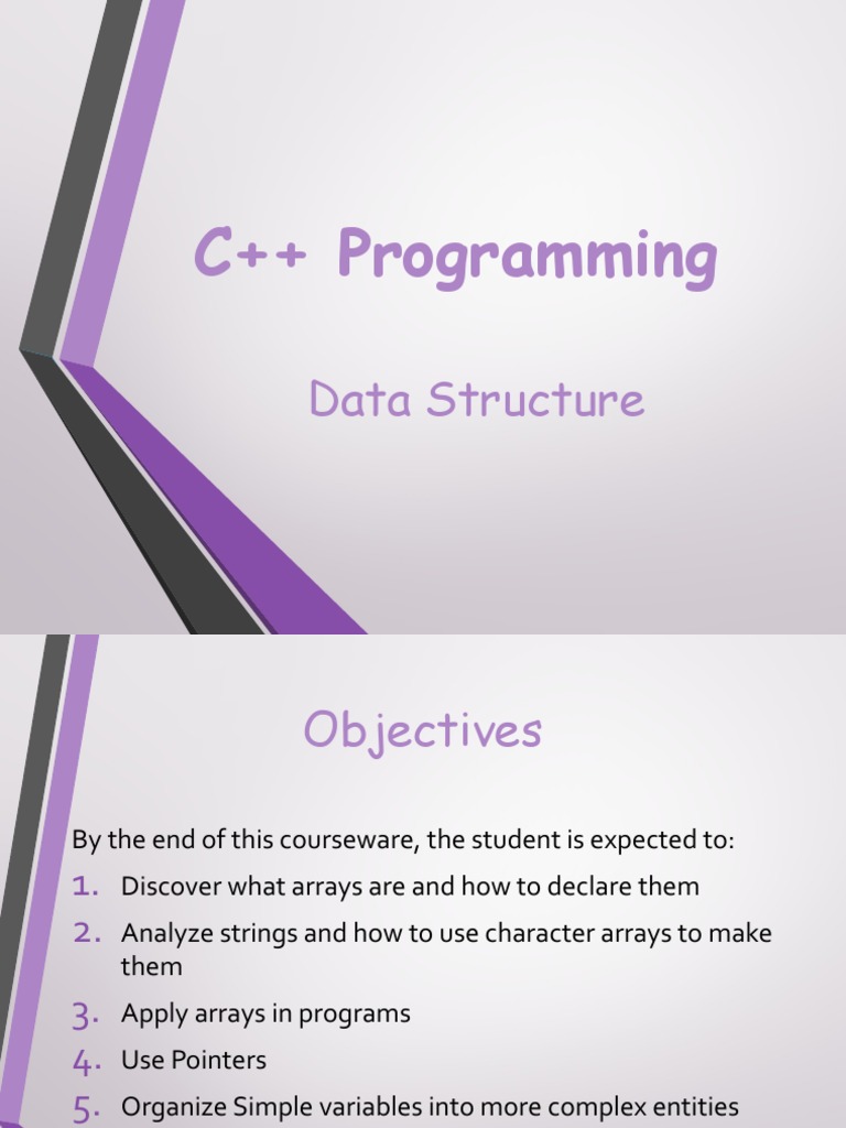 C Programming Data Structure Pdf Pointer Computer Programming Array Data Structure