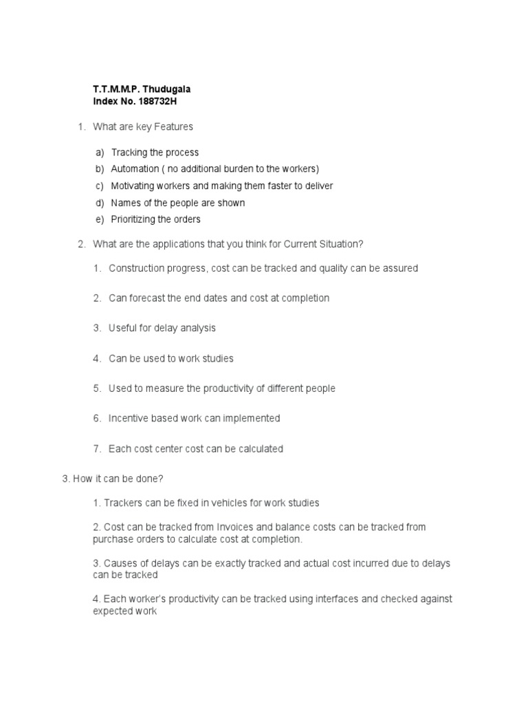 Lecture 2 - Assignment | PDF