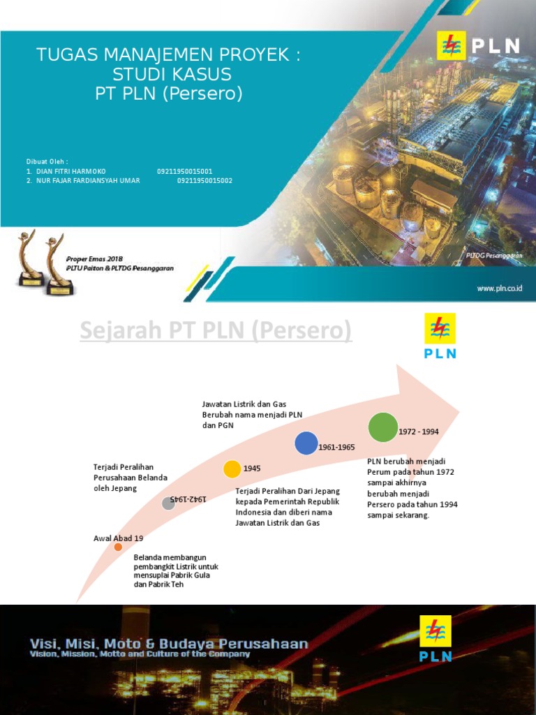 Presentasi MANAJEMEN PROYEK | PDF