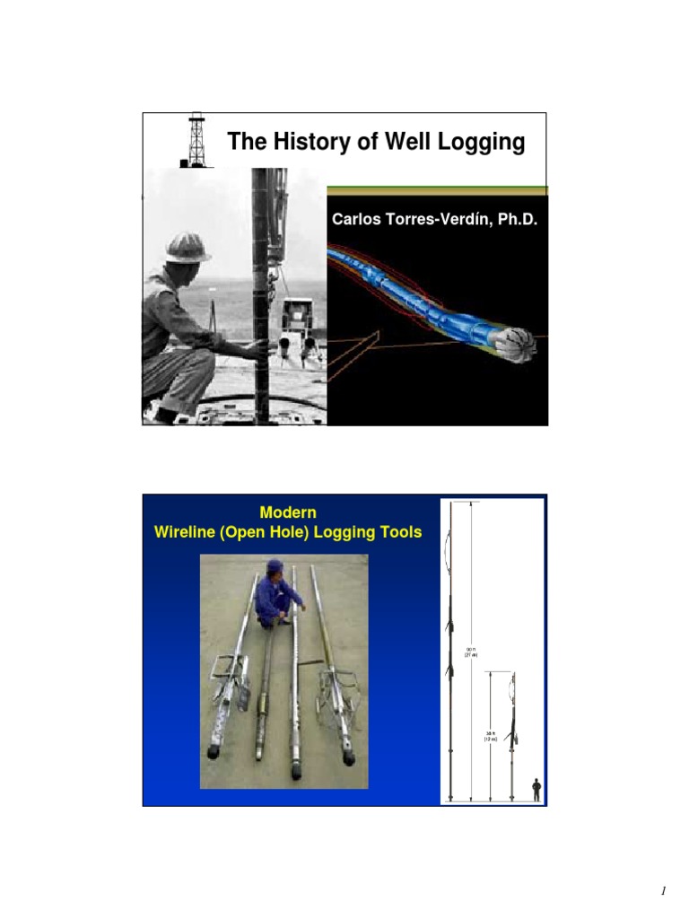 History of Well Logging | PDF | Earth Sciences | Nature