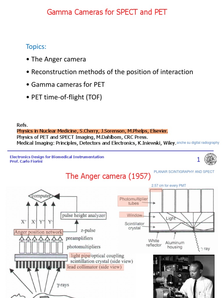 Gamma Camera Design and Techniques | PDF | Positron Emission Tomography ...