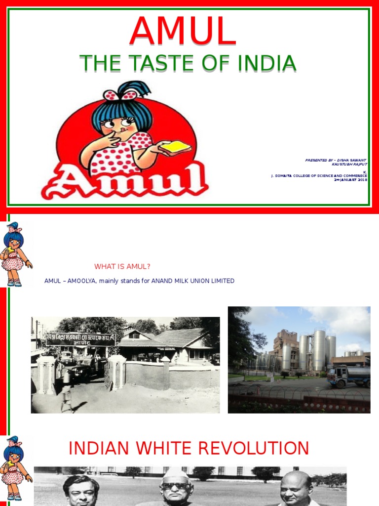 Amul: India's Dairy Production Process | PDF | Milk | Dairy