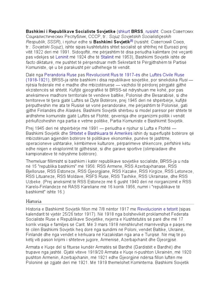 Bashkimi Sovjetik Pdf