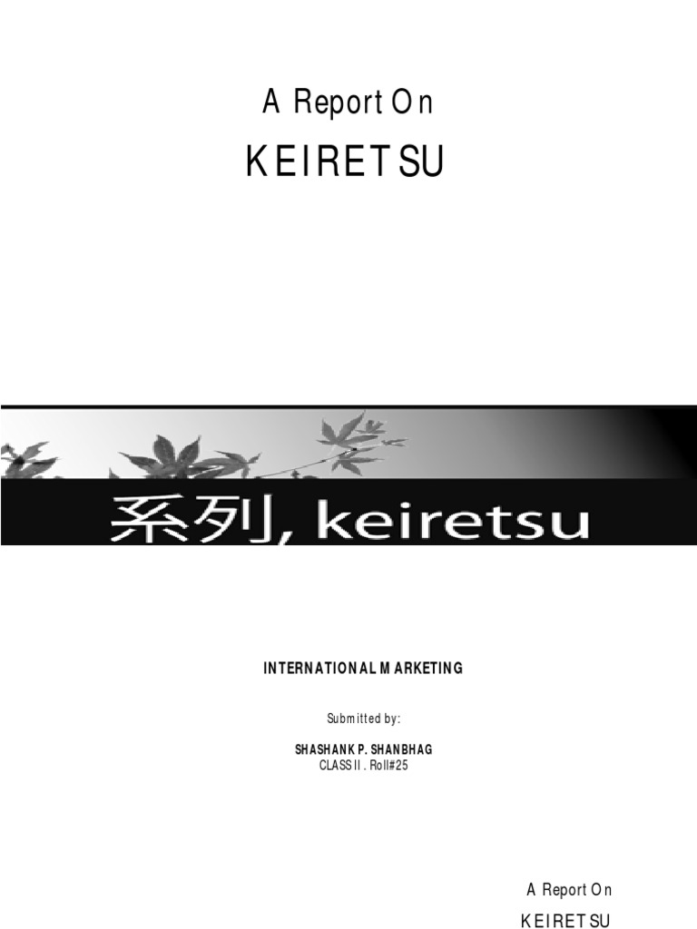 Keiretsu Pdf Companies Of Asia Japan