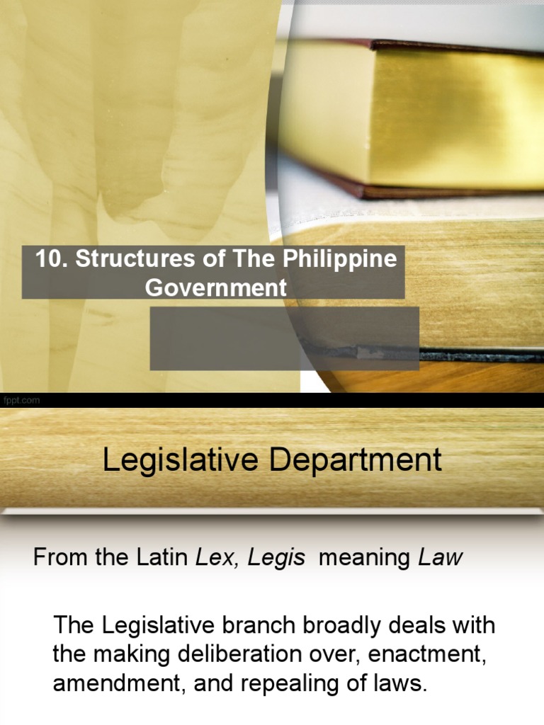 Philippine Government Legislative Structure | PDF | Impeachment ...