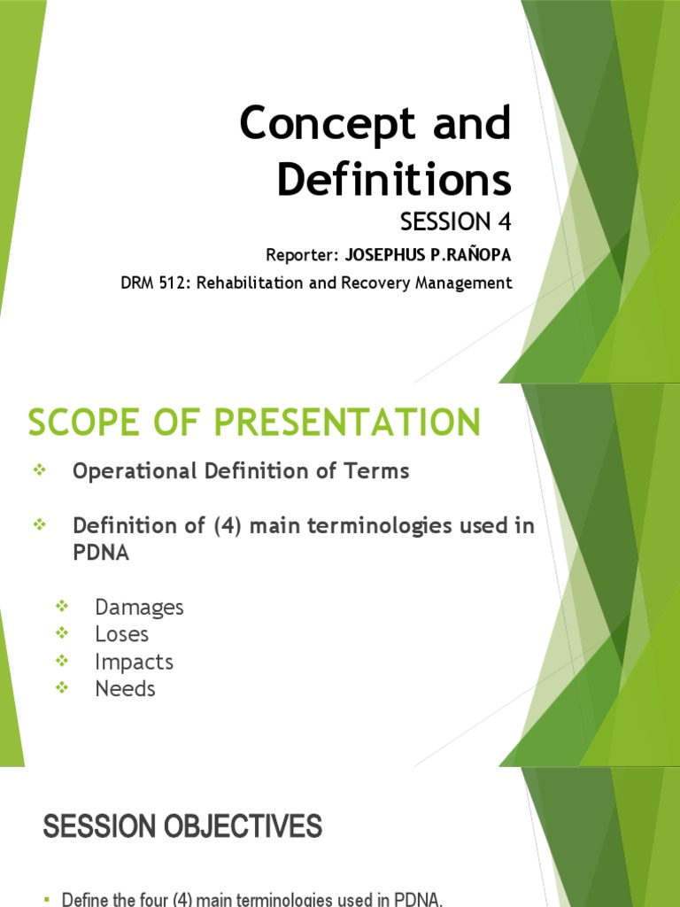 Concept and Definitions: Session 4 | PDF | Income | Gross Domestic Product