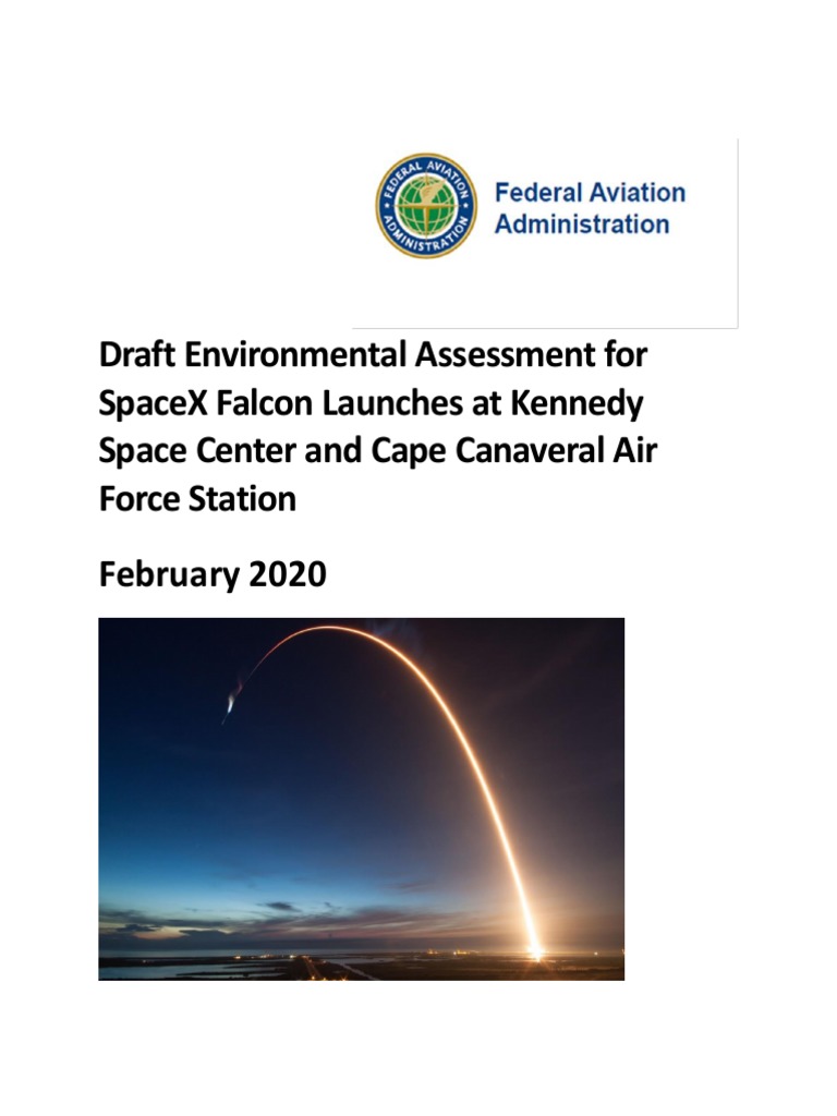 SpaceX Falcon Program Draft EA 508 | PDF | Kennedy Space Center Launch ...