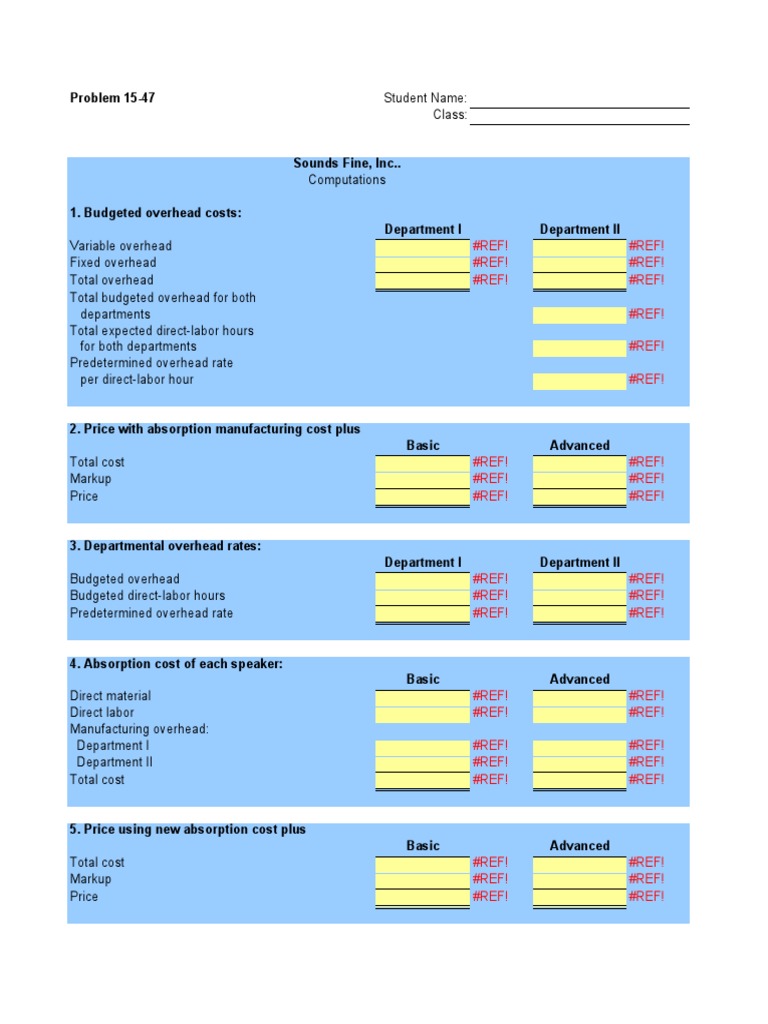 #Ref! #Ref! #Ref! #Ref! #Ref! #Ref! #Ref! #Ref! #Ref! | PDF | Cost ...