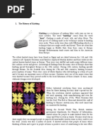 Evolution of Knitting Techniques | PDF