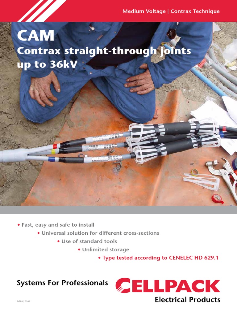 Cellpack Contrax Joints PDF | PDF | Electrical Connector | Insulator ...