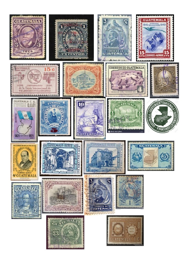 Timbres de Guatemala | PDF
