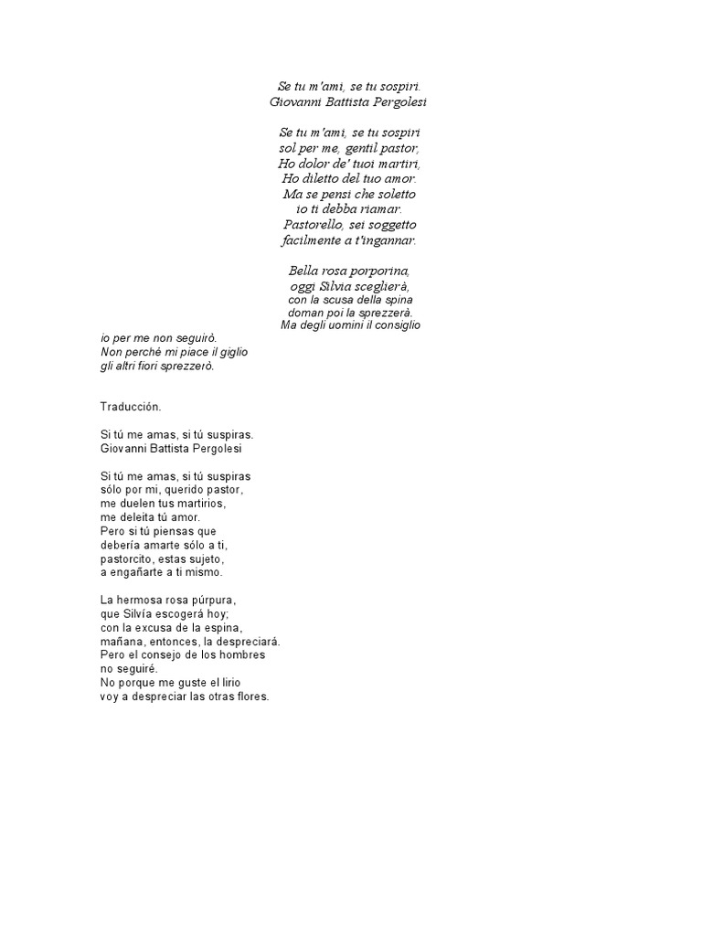 Se Tu Mami Traduccion | PDF