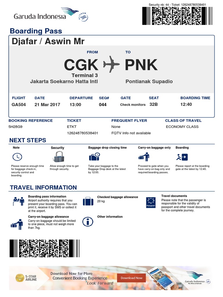PNK CGK: Djafar / Aswin MR | PDF | Baggage | Transport