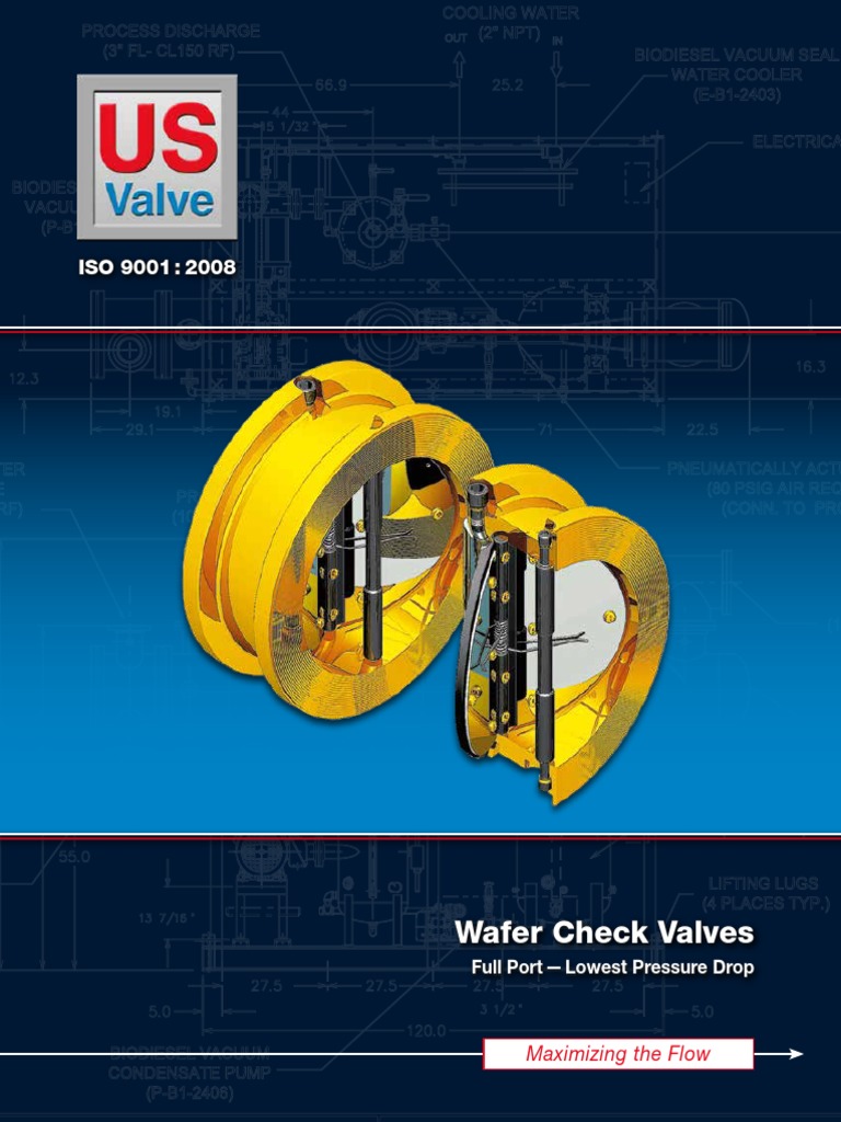US Valve Wafer - Brochure | PDF | Valve | Stainless Steel
