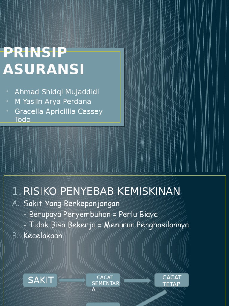 Prinsip Asuransi | PDF