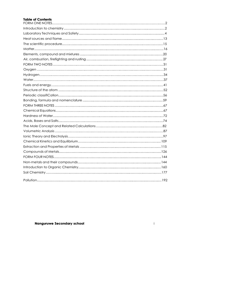 Chemistry Full Notes-3 PDF | PDF | Solution | Distillation