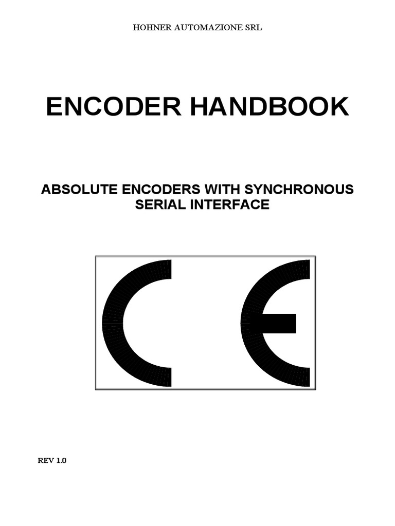 Encoder Handbook: Absolute Encoders With Synchronous Serial Interface ...