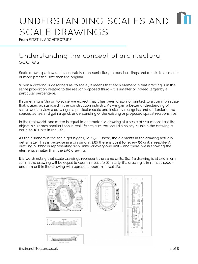 Understanding Architectural Scales | PDF | Drawing | Computer Aided Design