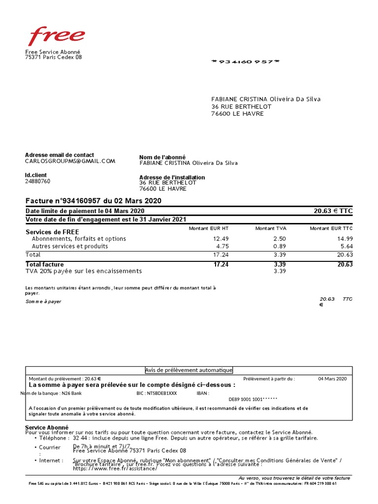 Output PDF | PDF | Taxe sur la valeur ajoutée | Facture