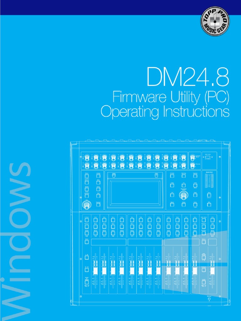 dm24.8 Firmware Utility PC Manual | PDF