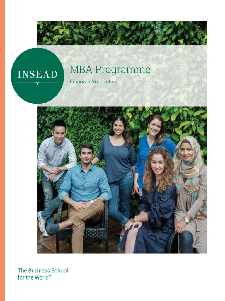 Insead MBA | PDF | Master Of Business Administration | Economies