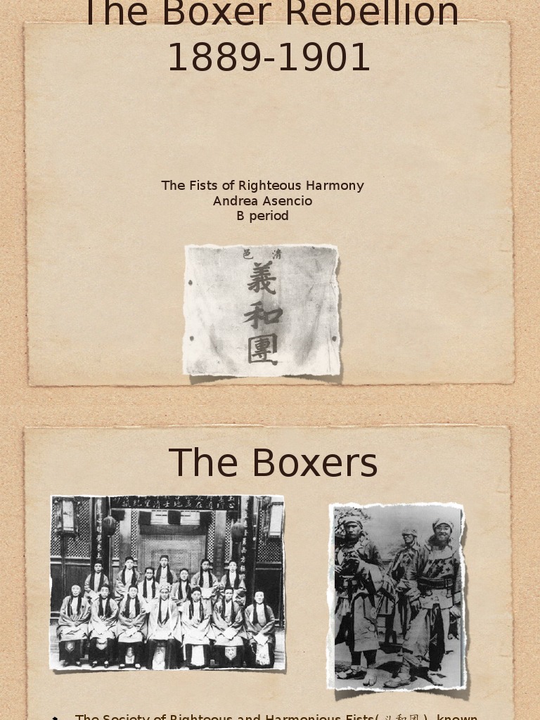 Causes and Consequences of the Boxer Rebellion | PDF | China | World ...