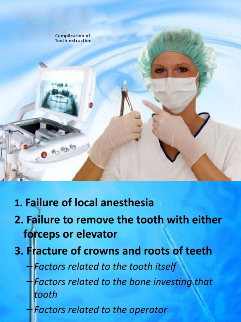11,12 Complications of Teeth Extraction | PDF