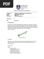 Torsion Test Lab Report | PDF | Fracture | Deformation (Engineering)