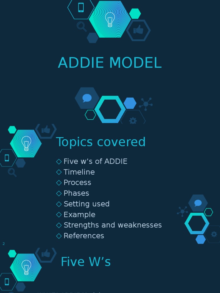 Understanding the ADDIE Model | PDF | Instructional Design | Learning