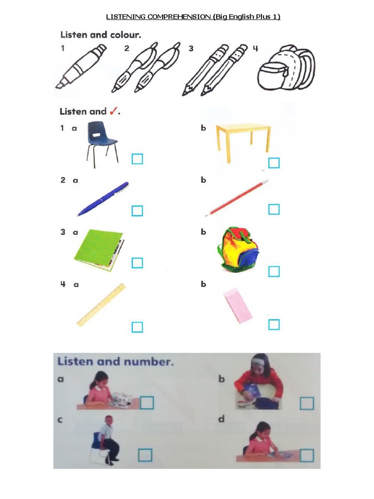 Unit 2 - LISTENING COMPREHENSION ACTIVITIES | PDF