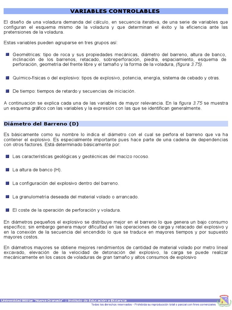 Variables Controlables | PDF | Física | Materiales