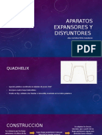Tipos de Expansores en Ortodoncia | PDF | Ortodoncia | Ramas de Odontología