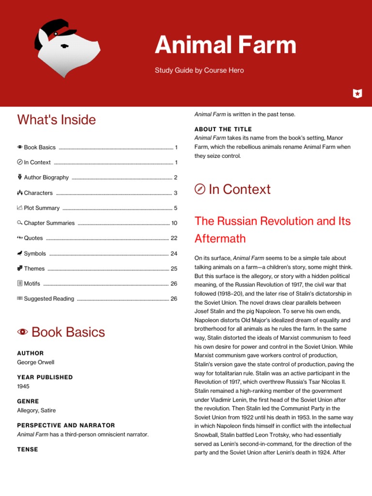 Animal Farm PDF | PDF | George Orwell | Joseph Stalin