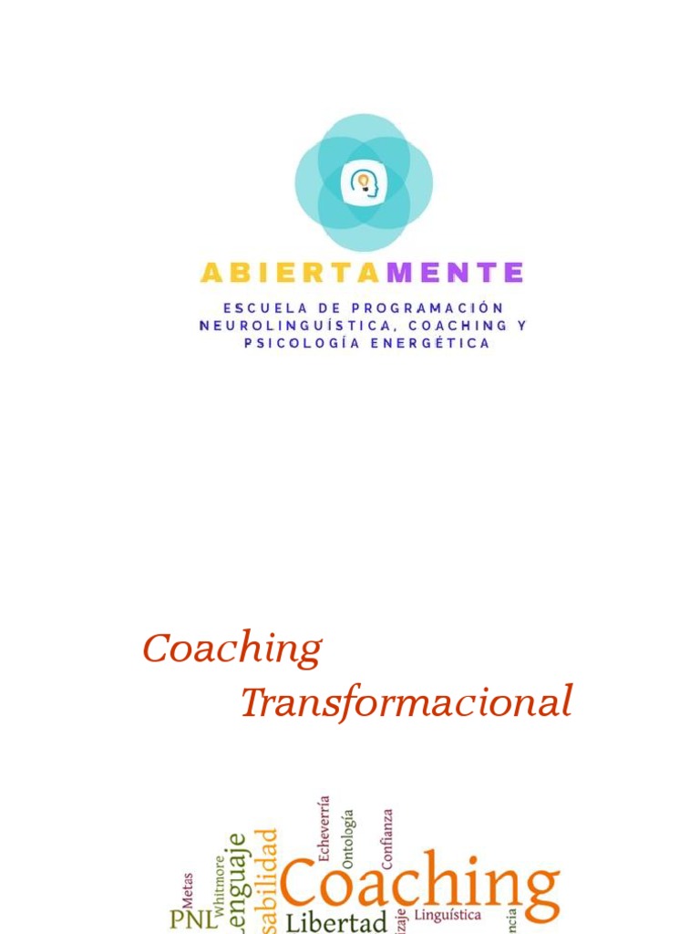 Manual de Coaching Transformacional | PDF | Comunicación | Aprendizaje