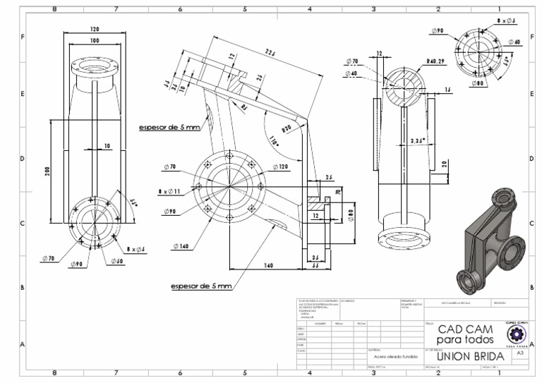 Plano de Brida PDF | PDF | Naturaleza