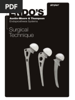Surgical Technique Guide-ATTUNE Knee System INTUITION Instruments | PDF ...