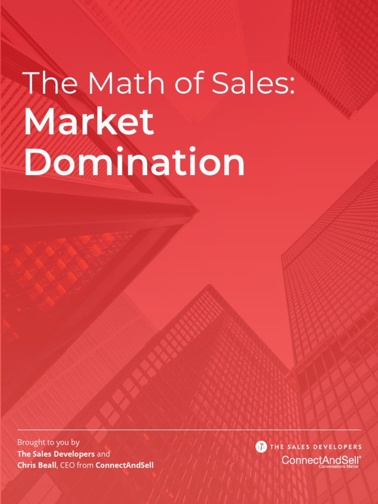 The Math of Sales | PDF | Startup Company | Small Business & Entrepreneurs