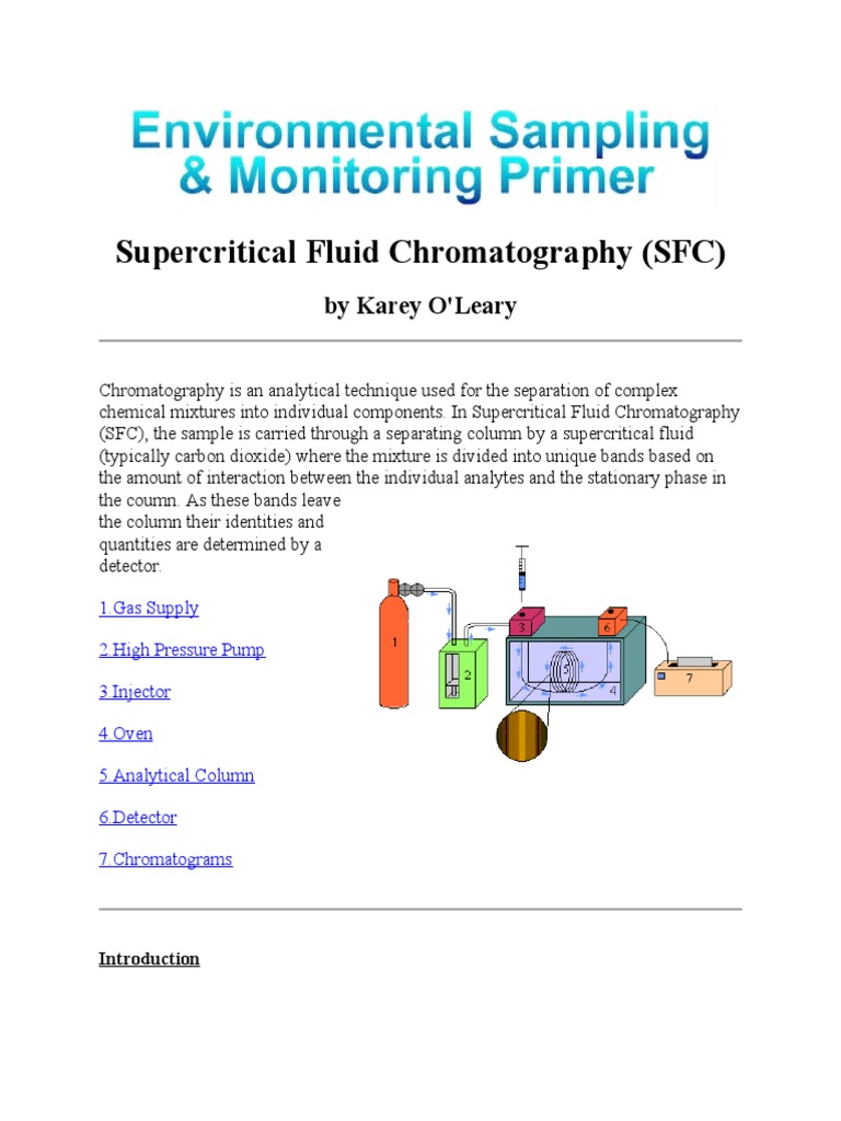 Supercritical Fluid Chromatography (SFC) : by Karey O'Leary | PDF ...