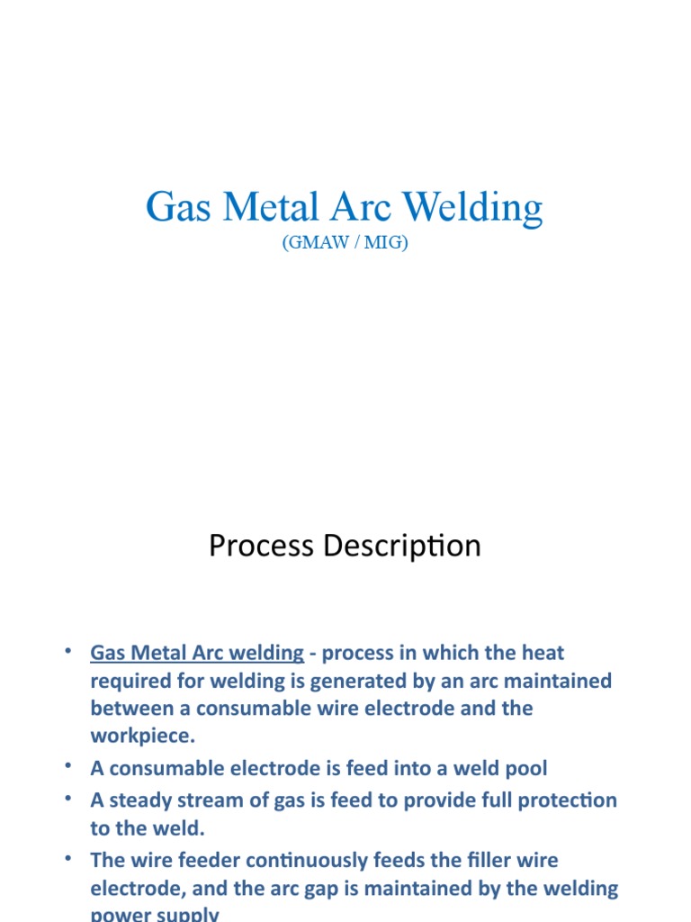 GMAW/MIG Welding Guide | PDF | Welding | Construction