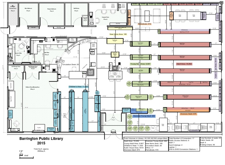 Library Floor Plan Overview | PDF