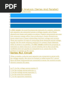 Basic RLC Circuits | PDF | Electrical Impedance | Electricity