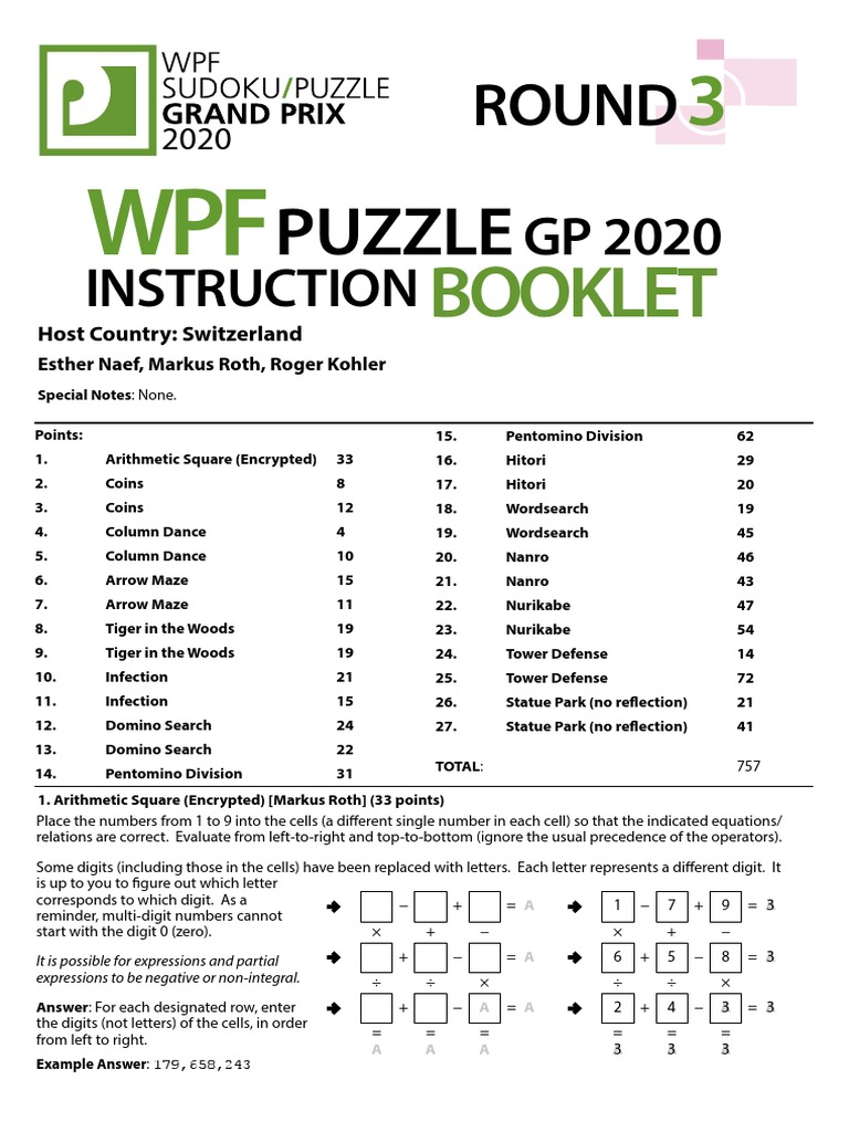 Puzzle Enthusiasts' Guide | PDF | Word Search | Mathematical Concepts