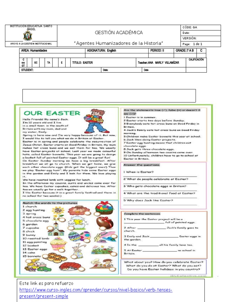 Guia Ingles 7c | PDF