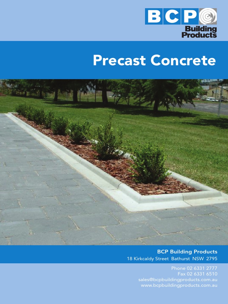Precast Concrete: BCP Building Products | PDF | Queensland Heritage ...