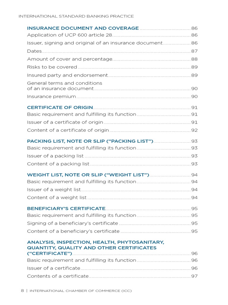 International Standard Banking Practice | PDF | Insurance | Business Law