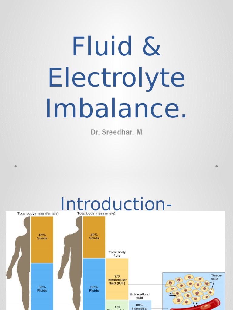 Fluid and Electrolyte Imbalance Overview | PDF | Calcium | Clinical ...