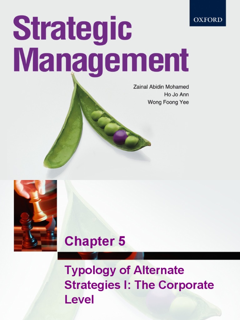 Alternative Strategies - Corporate | PDF | Strategic Management ...