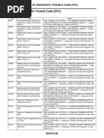 Comprehensive OBD2 Code List PDF | PDF