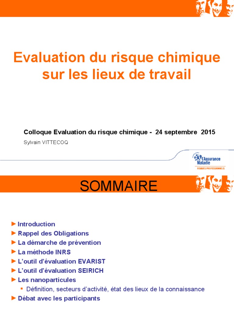 Evaluation Du Risque Chimique | PDF | Toxicologie | Prophylaxie