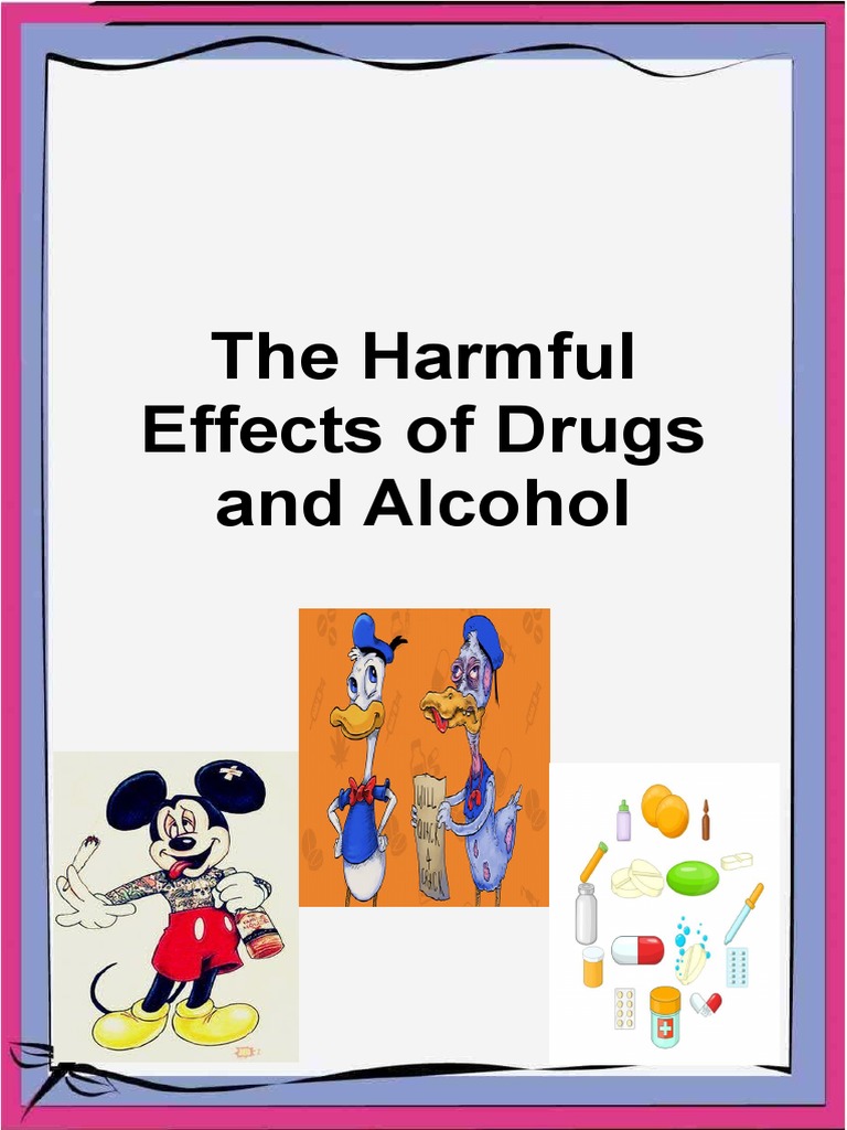 The Harmful Effects of Drugs and Alcohol-NDEP | PDF | Substance Abuse ...